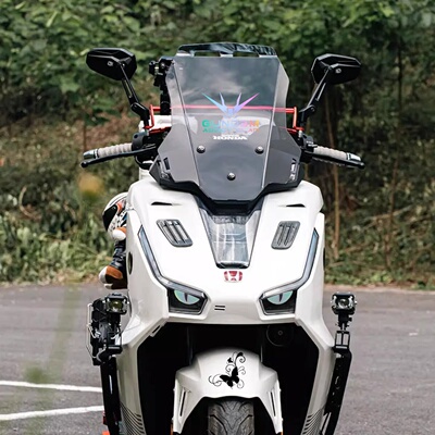 适用本田NWG150夜光猫眼装饰贴