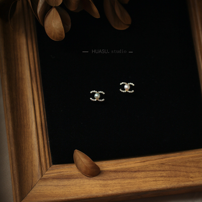 小巧甜美天然珍珠女时尚精致耳钉