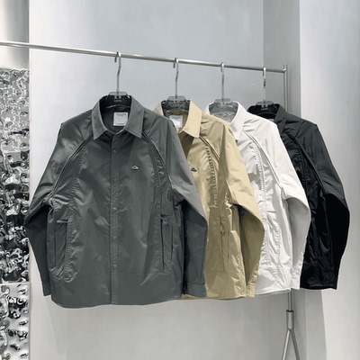 【赢家】2026春夏新款插肩袖结构设计简约百搭衬衫外套F06