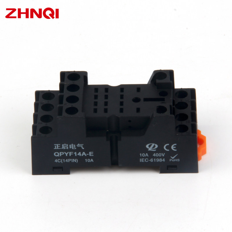 DRM570024LT 570730L继电器通用底座JQX-13F HH54P MY4N-J 14脚NJ_虎窝淘