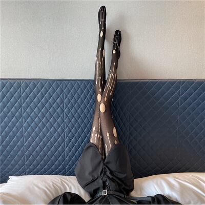 性感渔网袜破洞不勾丝打底渔网袜丝袜薄款防勾丝不掉档加档加大女