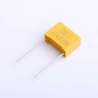 C362J474JD3L230A10 聚丙烯膜电容(CBB) 470nF 630V 插件,P=15mm