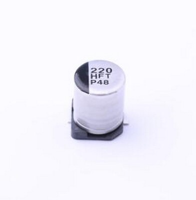 EEEFT1H221AP 贴片型铝电解电容 220uF ±20% 50V SMD,D8xL10.5mm