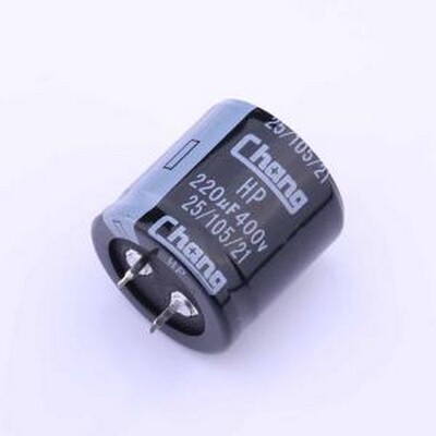 HP2G221ER300S68CV0 牛角型电解电容 220uF ±20% 400V 插件,D30x