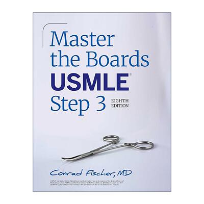 英文原版 Master The Boards USMLE Step 3 美国执业医师资格考试第三步 临床医学 学科知识融汇与实际应用 第8版进口英语原版书籍