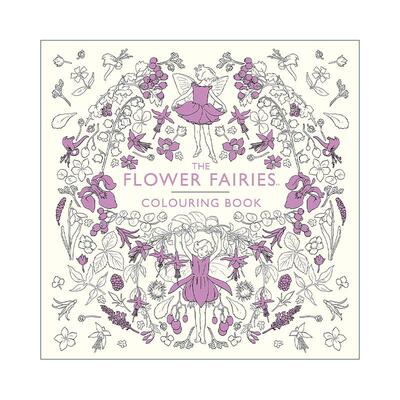英文原版 The Flower Fairies Colouring Book 花仙子涂色书 儿童艺术书 英文版 进口英语原版书籍