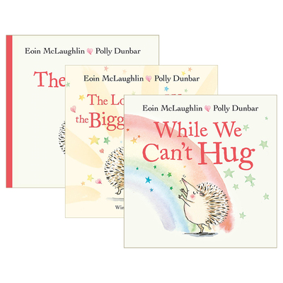 Eoin McLaughlin 社交距离系列3册 Polly Dunbar 抱抱/虽然我们不能拥抱/等待越久，拥抱越大