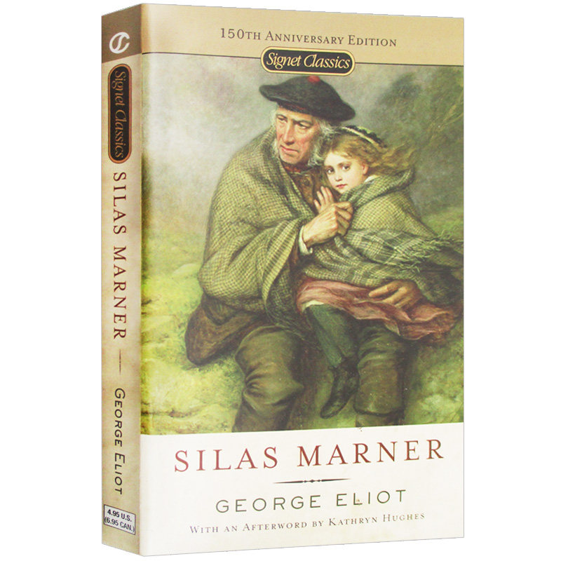 柯林斯经典文学织工马南 Silas Marner英文原版小说 Collins乔治艾略特代表作 George Eliot进口英语书籍_虎窝淘