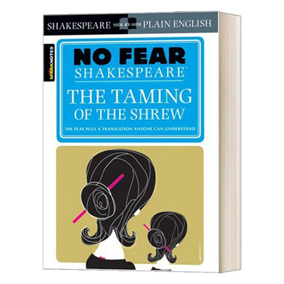 别怕莎士比亚 驯悍记 The Taming of the Shrew No Fear Shakespeare 英文原版文学诗歌 进口英语读物书籍
