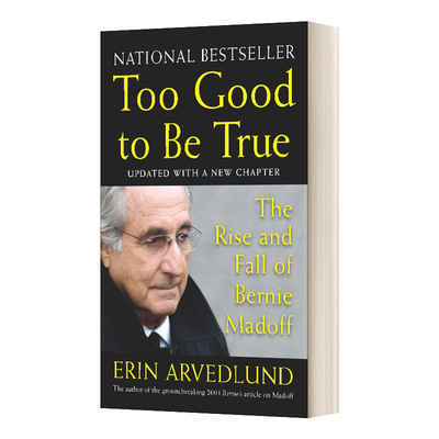 英文原版 Too Good to Be True the Rise and Fall of Bernie Madoff 太好而不真实 伯尼·麦道夫的兴衰 英文版 进口英语原版书籍