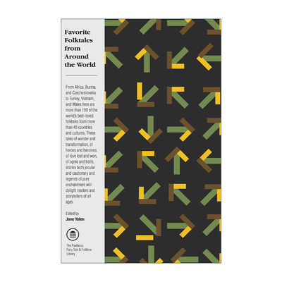 英文原版 Favorite Folktales from Around the World The Pantheon Fairy Tale and Folklore Library 世界各地喜爱的民间故事