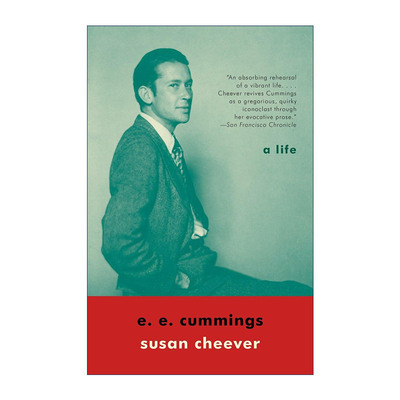 英文原版 E. E. Cummings 爱德华·卡明斯 诗人的一生 传记 Susan Cheever 英文版 进口英语原版书籍