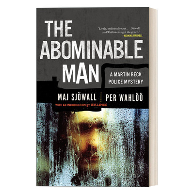 英文原版 The Abominable Man Martin Beck Police Mystery 07 马丁·贝克探案系列7 可憎的男人 Maj Sj?wall and Per Wahl??