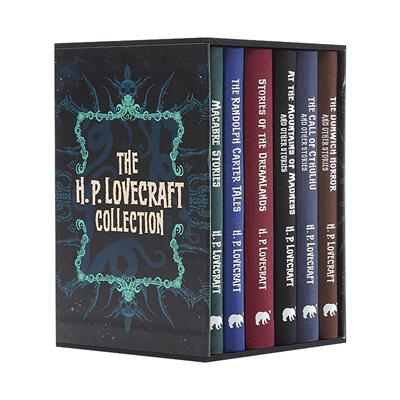 英文原版 H. P. Lovecraft Collection 6 Books with Slipcase H.P.洛夫克拉夫特作品集 6册精装 克苏鲁 疯狂山脉等 英文版