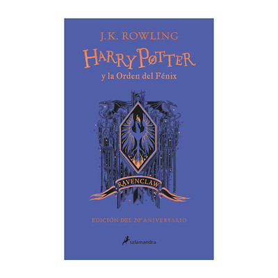 西班牙语原版 Harry Potter and the Order of the Phoenix Ravenclaw 哈利波特与凤凰社 西班牙语版 拉文克劳版 进口原版书籍