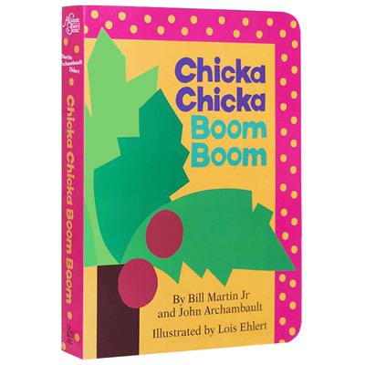 叽喀叽喀碰碰 Chicka Chicka Boom Boom 英文原版英文字母绘本 幼儿英语启蒙绘本