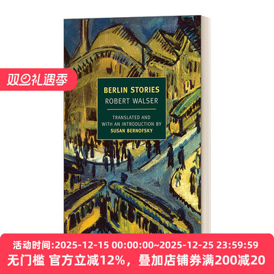 英文原版小说 Berlin Stories New York Review Books Classics 柏林故事 Robert Walser 英文版 进口英语原版书籍