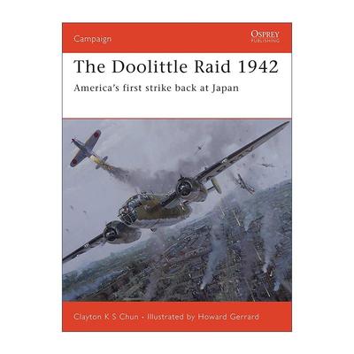 英文原版 The Doolittle Raid 1942 二战杜立特空袭 战争历史系列 英文版 进口英语原版书籍