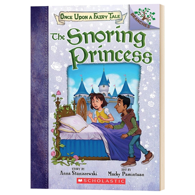 学乐大树系列 冰雪公主童话故事 打呼噜的公主 Once Upon a Fairy Tale The Snoring Princess 英文原版儿童读物 进口英语书籍