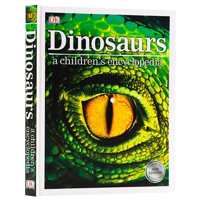 DK儿童恐龙百科全书 Dinosaurs A Children’s Encyclopedia 英文原版科普绘本 进口英语启蒙书籍