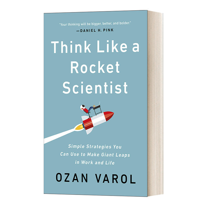 像火箭科学家一样去思考精装 Think Like a Rocket Scientist英文原版励志读物 Ozan Varol进口英语书籍_虎窝淘