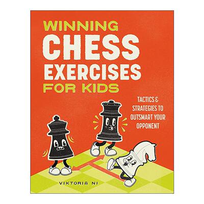 英文原版 Winning Chess Exercises for Kids 儿童国际象棋练习指南 战术与策略以智胜对手 Viktoria Ni 英文版 进口英语原版书籍