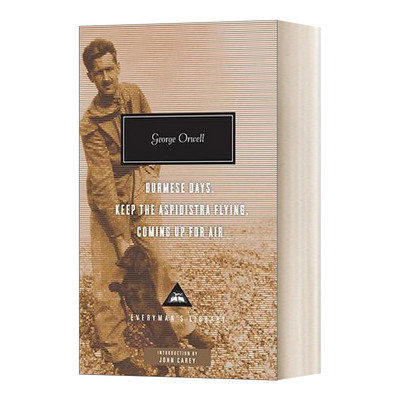 英文原版小说 Burmese Days  Keep the Aspidistra Flying  Coming Up for Air 缅甸的日子 精装 英文版 进口英语原版书籍