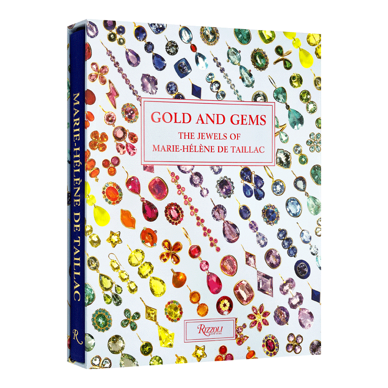 英文原版 Gold and Gems 黄金与珠宝 法国巴黎珠宝设计师 玛丽-埃莱娜·德塔亚克作品 精装 英文版 进口英语原版书籍