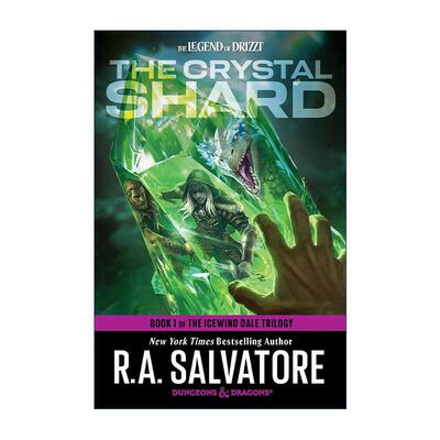 英文原版 The Crystal Shard The Icewind Dale Trilogy 01 碎魔晶 龙与地下城 冰风谷三部曲之一 R.A. Salvatore进口英语原版书籍