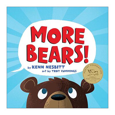 英文原版 More Bears 更多小熊 搞笑故事绘本 儿童桂冠诗人Kenn Nesbitt 英文版 进口英语原版书籍