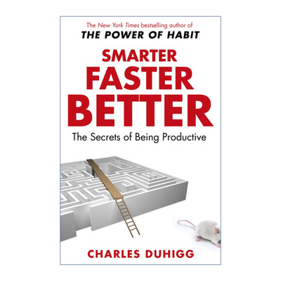 英文原版 Smarter Faster Better 高效的秘密 查尔斯·都希格 习惯的力量作者 英文版 进口英语原版书籍