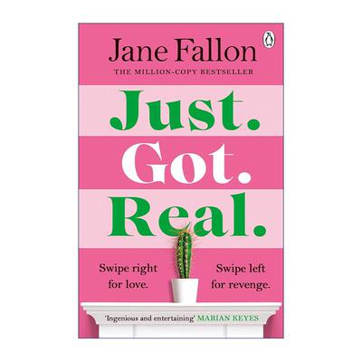 英文原版 Just Got Real 爱与复仇之真实 Jane Fallon幽默女性小说 周日泰晤士报畅销书 英文版 进口英语原版书籍