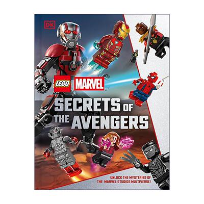 英文原版 DK LEGO Marvel Secrets of the Avengers 乐高漫威复仇者联盟揭秘 精装 含迷你人偶 英文版 进口英语原版书籍