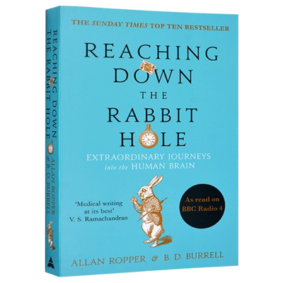 掉进兔子洞 人脑的奇妙之旅 Reaching Down the Rabbit Hole Journeys into the Human Brain 英文原版生活科普 进口英语书