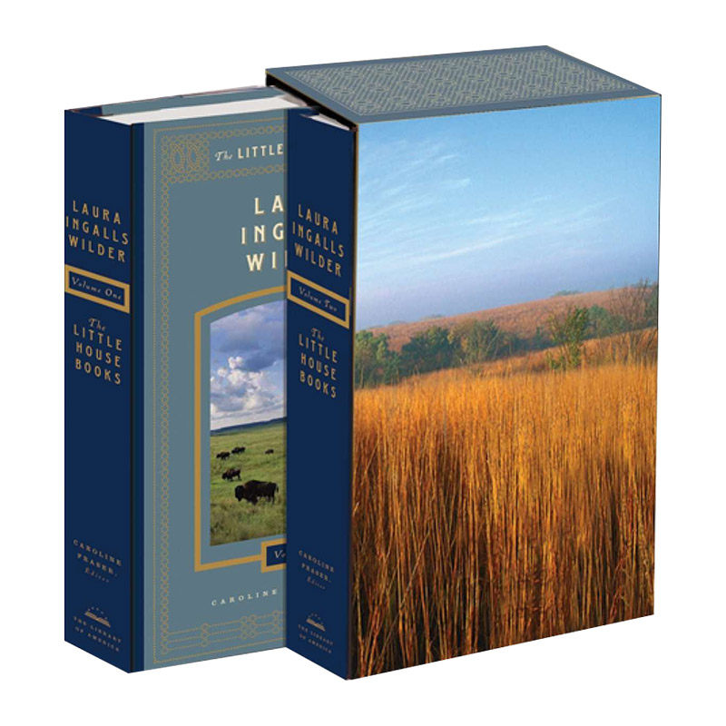 英文原版 Laura Ingalls Wilder The Little House Books The LOA Collection小木屋两 ...