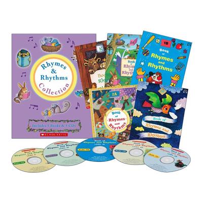 英文原版 Rhymes And Rhythms Collection 学乐歌谣学英语 合集 5书+5光盘 英文版 进口英语原版书籍