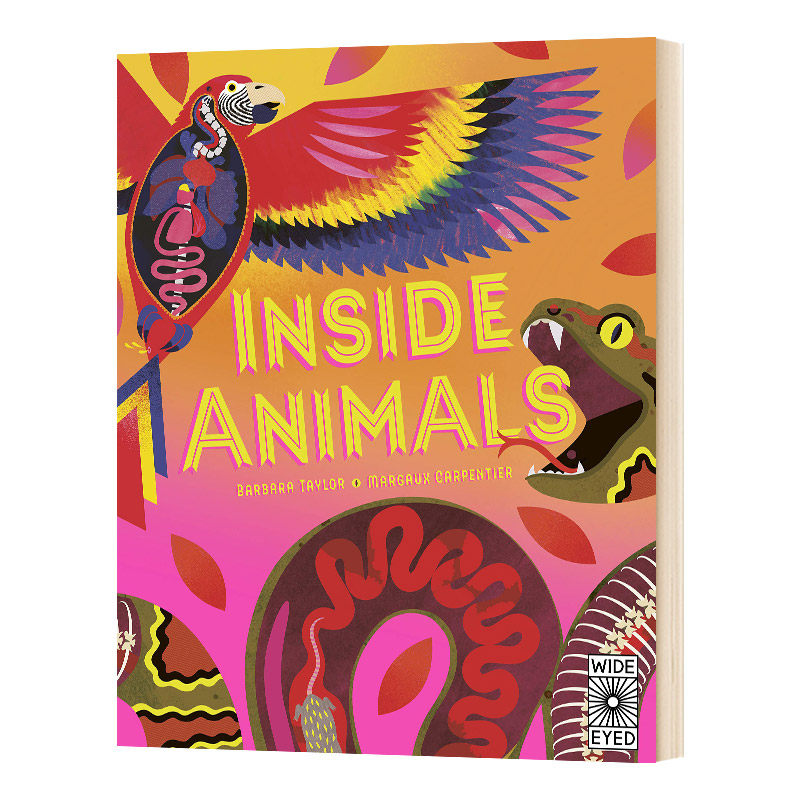 Inside Animals动物的内部精装英文原版儿童科普绘本动物知识图画书进口英语百科读物书籍_虎窝淘