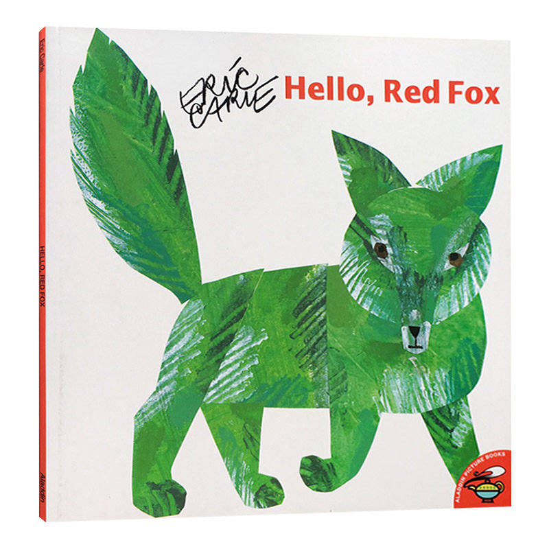 你好红狐狸 Eric Carle Hello Red Fox艾瑞卡尔爷爷英文原版儿童英语启蒙图画故事书提升阅读能力进口绘本书籍_虎窝淘