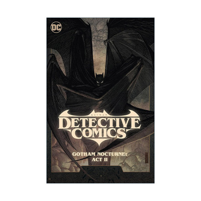 英文原版 Batman Detective Comics Vol.3 Gotham Nocturne Act II 蝙蝠侠 侦探漫画 卷三 哥谭夜曲 第二幕 DC漫画 精装 英文版