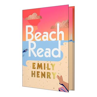 英文原版 Beach Read 海滩读物 Emily Henry 精装豪华刷边收藏版 畅销治愈系浪漫爱情小说 英文版 进口英语原版书籍