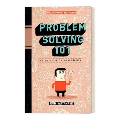 英文原版 Problem Solving 101 世界简单解决问题的方法 在故事中学会麦肯锡5大思考工具 Ken Watanabe 精装 进口英语原版书籍