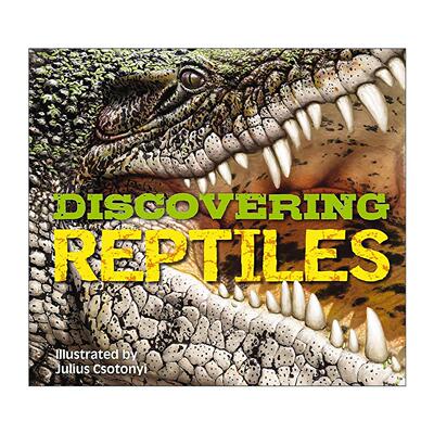 英文原版 Discovering Reptiles 发现爬行动物 精装 儿童科普 英文版 进口英语原版书籍
