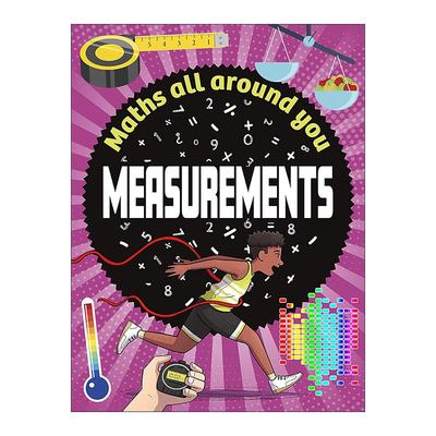 英文原版 Maths All Around You Measurements 数学无处不在 测量 儿童数学应用意识培养绘本 英文版 进口英语原版书籍
