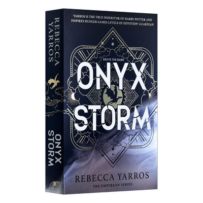 英文原版 Onyx Storm 玛瑙风暴 四旋翼铁焰续集 龙骑士战争学院 Rebecca Yarros 奇幻浪漫小说 英文版 进口英语原版书籍