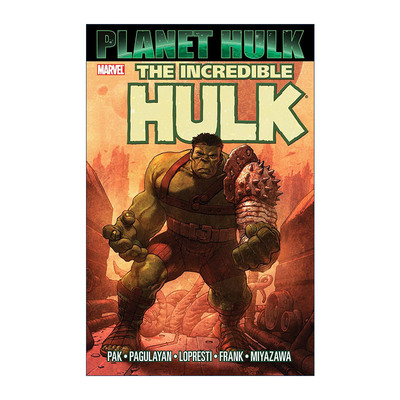 英文原版 Hulk: Planet Hulk 绿巨人 星球浩克 漫威漫画 Greg Pak 英文版 进口英语原版书籍