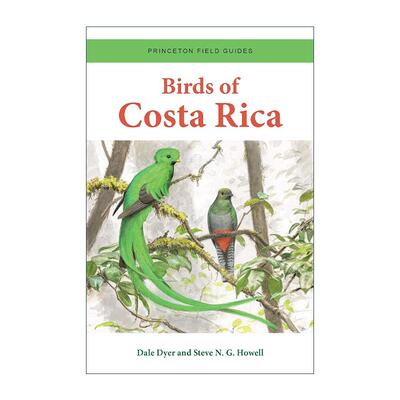 英文原版 Birds of Costa Rica Princeton Field Guides 哥斯达黎加的鸟类 普林斯顿野外指南 观鸟 英文版 进口英语原版书籍