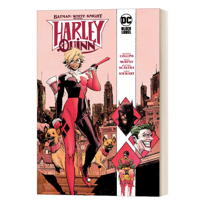 英文原版 Batman White Knight Presents Harley Quinn 蝙蝠侠 白骑士3 哈莉 DC漫画 精装 英文版 进口英语原版书籍