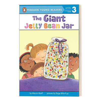 英文原版 The Giant Jellybean Jar - Penguin Young Readers  Level 3 企鹅青少分级阅读3级 英文版 进口英语原版书籍