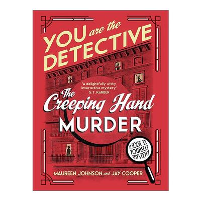 英文原版 You Are The Detective 你就是侦探 青少年互动式侦探小说 阅读与解谜游戏 精装 英文版 进口英语原版书籍