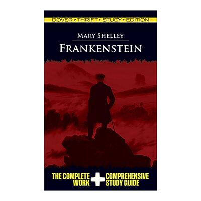 英文原版 Frankenstein Thrift Study Edition 弗兰肯斯坦 完整文本与学习指南 文学解析 玛丽·雪莱 英文版 进口英语原版书籍